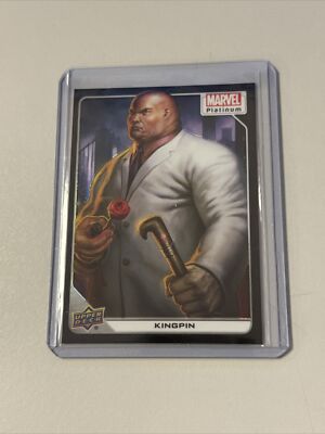 2023 Upper Deck Marvel Platinum Kingpin Black Rainbow | eBay