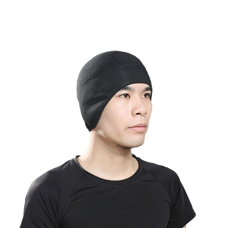 Men's Fleece Thermal Skull Cap Warm Winter Hat with Ear Flaps Cold ...
