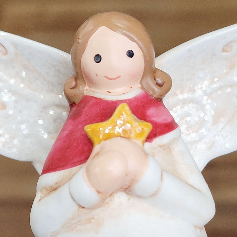 St. Nicholas Square Angel w/ Reindeer & Santa w/ Sack of Gifts | eBay