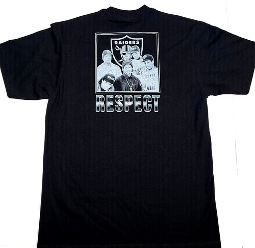 Raider Nation T-shirt Raiders Respect NWA Tee Men's New | eBay