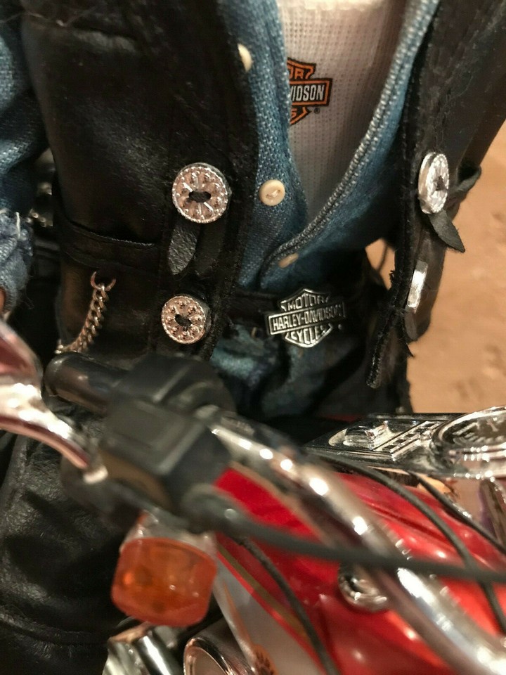 Harley Davidson Barbie Motorcycle Barbie and Ken Doll Mattel ...