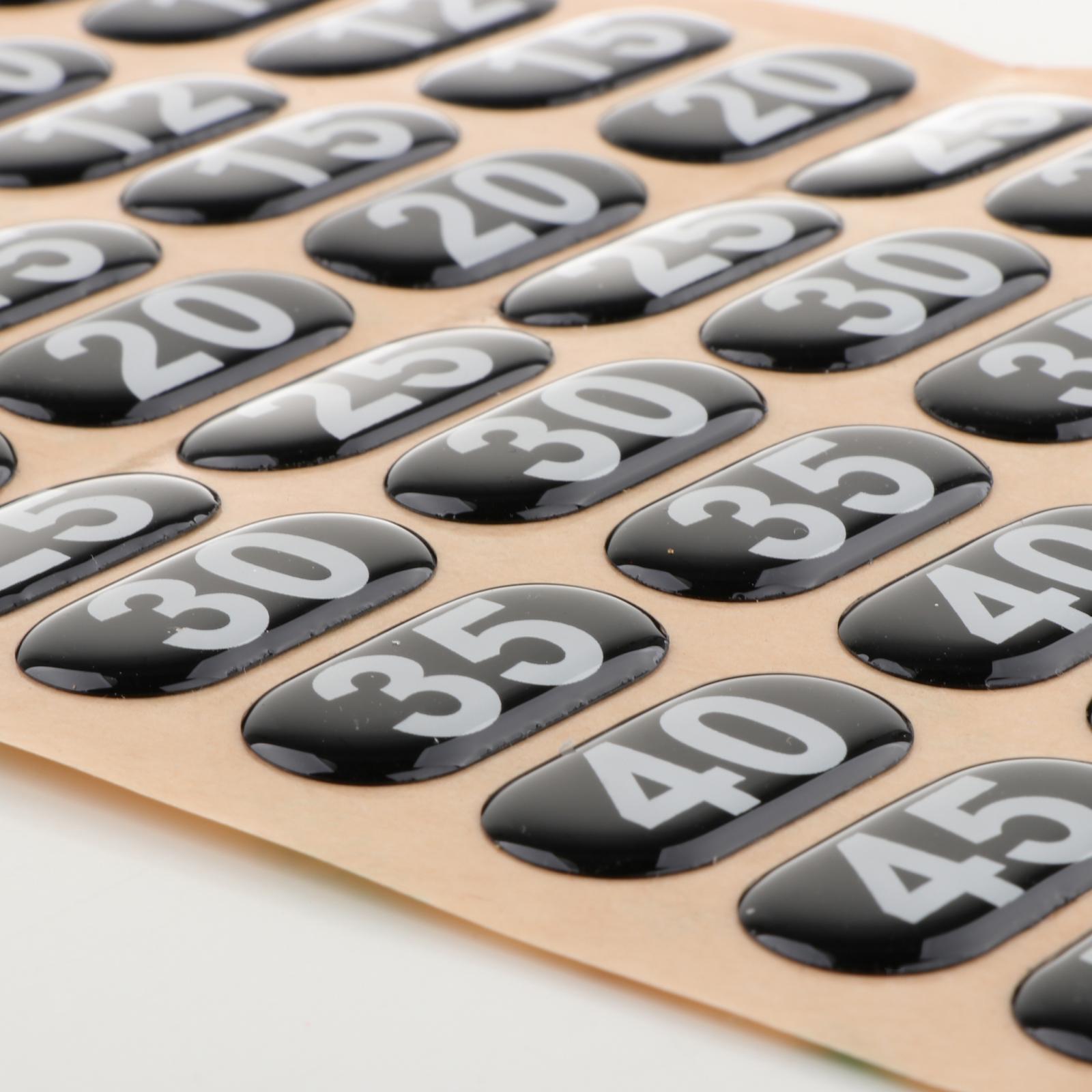 Weight Stack Labels Weight Stickers for Fitness Equipment Sporting ...