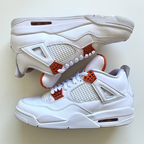 Nike - Air Jordan 4 Retro “Orange Metallic” (2020) CT… - Gem