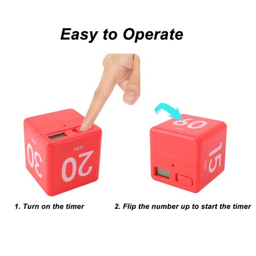 Flip Timer 15 20 30 60 Minutes Sensing Mini Countdown Timer | eBay
