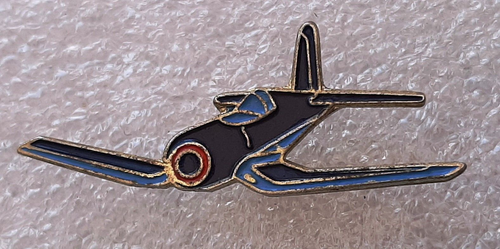 Pins Avion CORSAIR Aéronavale Marine ? 37x15 mm métal peint | eBay