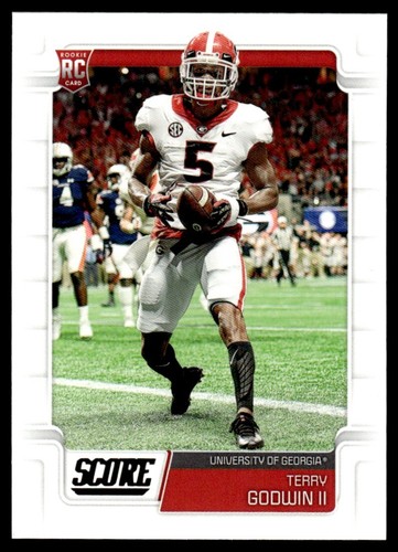 2019 Score Terry Godwin II Rookie Georgia Bulldogs #428 | eBay