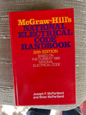 National Electrical Code Handbook 20th Ed. Hardcover McPartland ...