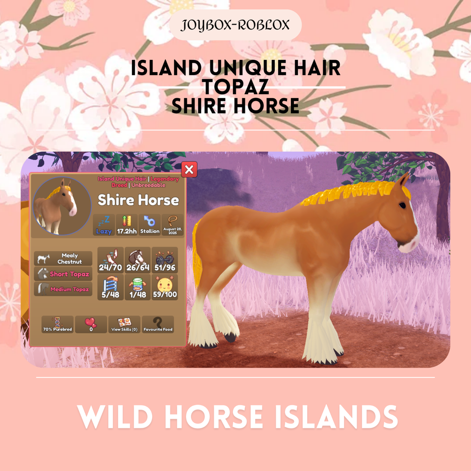 🐎 Wild Horse Islands 🐎 High Tier IUH Common & Rare Coat Breeds ...
