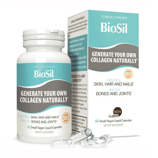 Natural Factors BioSil Advanced Collagen Generator Dietary Supplement ...
