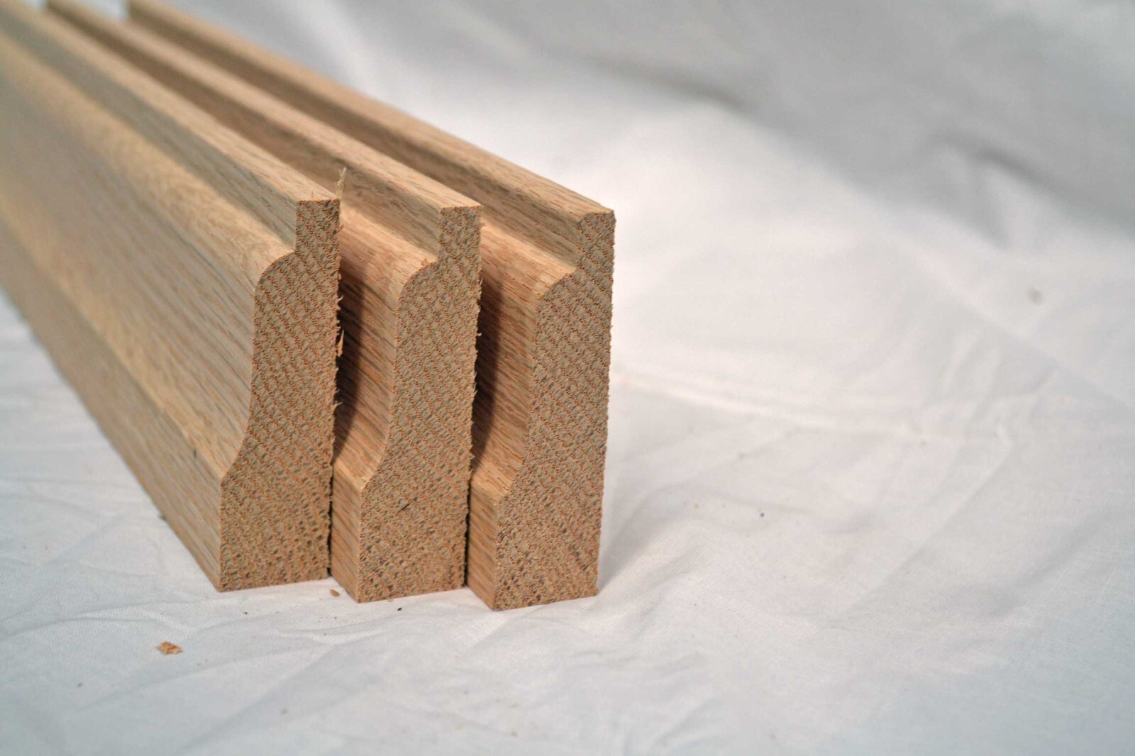 Solid Oak Architrave Set 1x3" Choice of patterns and profiles and configurations | eBay