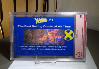 X-Men CBCS Authentic Signature & Artwork SILVER Walter & L. SIMONSON ...