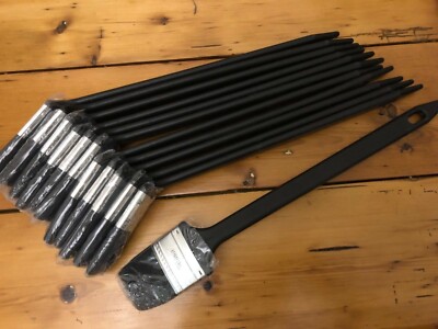 Long Reach Angled Radiator Paint Brush - Cranked Handle - 12 Pack - 2 ...