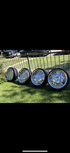 24" Wheels and Tires Set | 6x139.7 Bolt Pattern | 305/35 | 24 inch ...
