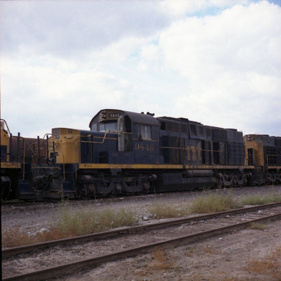 ATSF Santa Fe Alco RSD15 Locomotive #9846 - Original Color Railroad ...