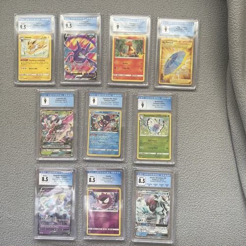10 CGC Graded Pokemon Cards Slab Lot Bulk | eBay