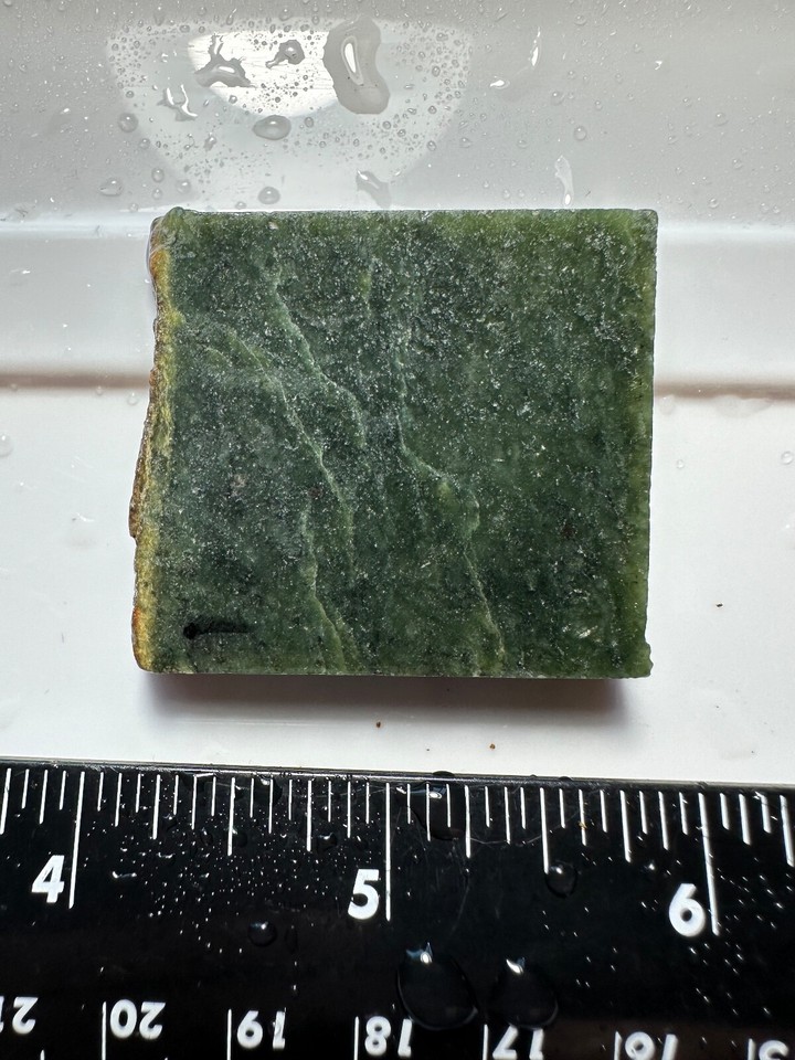 British Columbia Nephrite Jade Slab - 38 grams - Lapidary/Cabbing | eBay