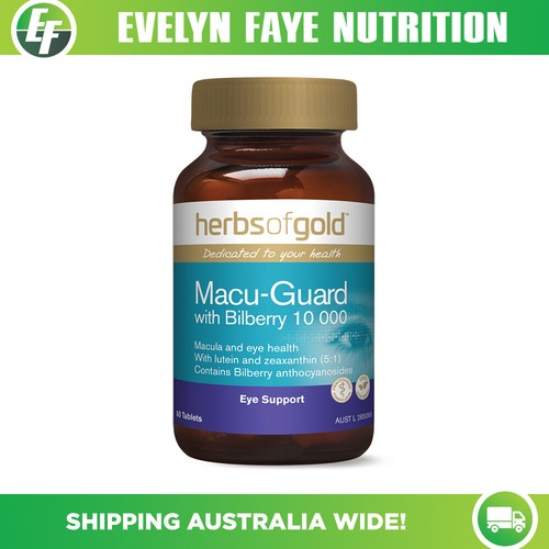 HERBS OF GOLD Macu-Guard with Bilberry 10000 - 90 tablets | Macula ...