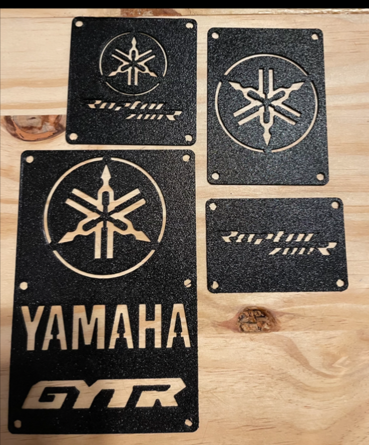 Yamaha ATV Raptor, YFZ, Warrior decals warning labels replacement ...