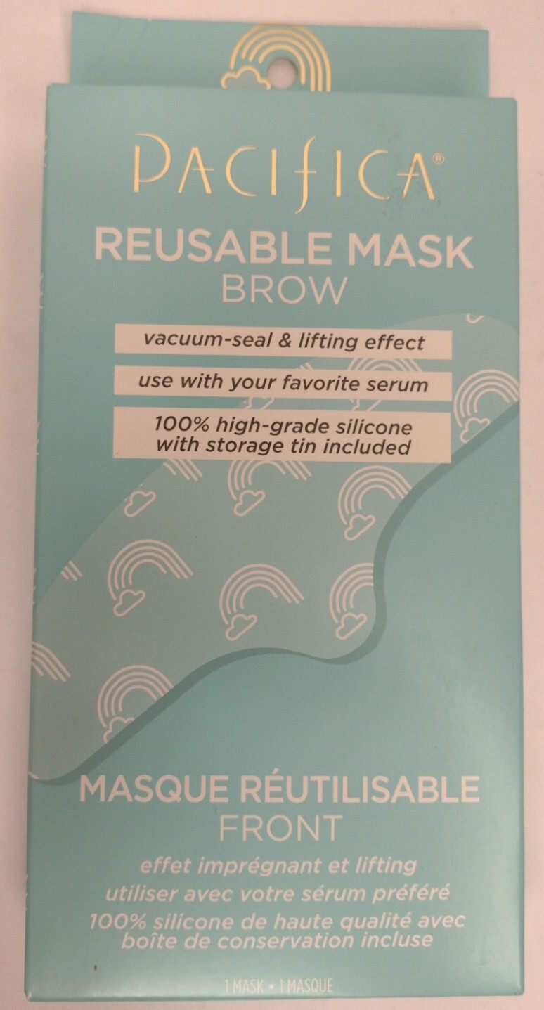 Pacifica Reusable Mask BROW Vacuum-Seal & Lifting Effect 1 Mask With ...