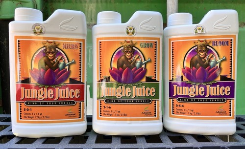 Advanced Nutrients, Triple-Pack Jungle Juice, 1Liter Set/Micro, Grow ...