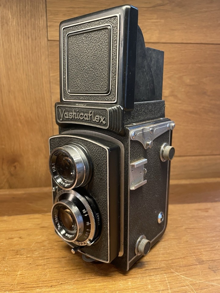 *Near Mint ++* Yashicaflex Old A Late Model ( A II ) TLR Camera 80mm F ...
