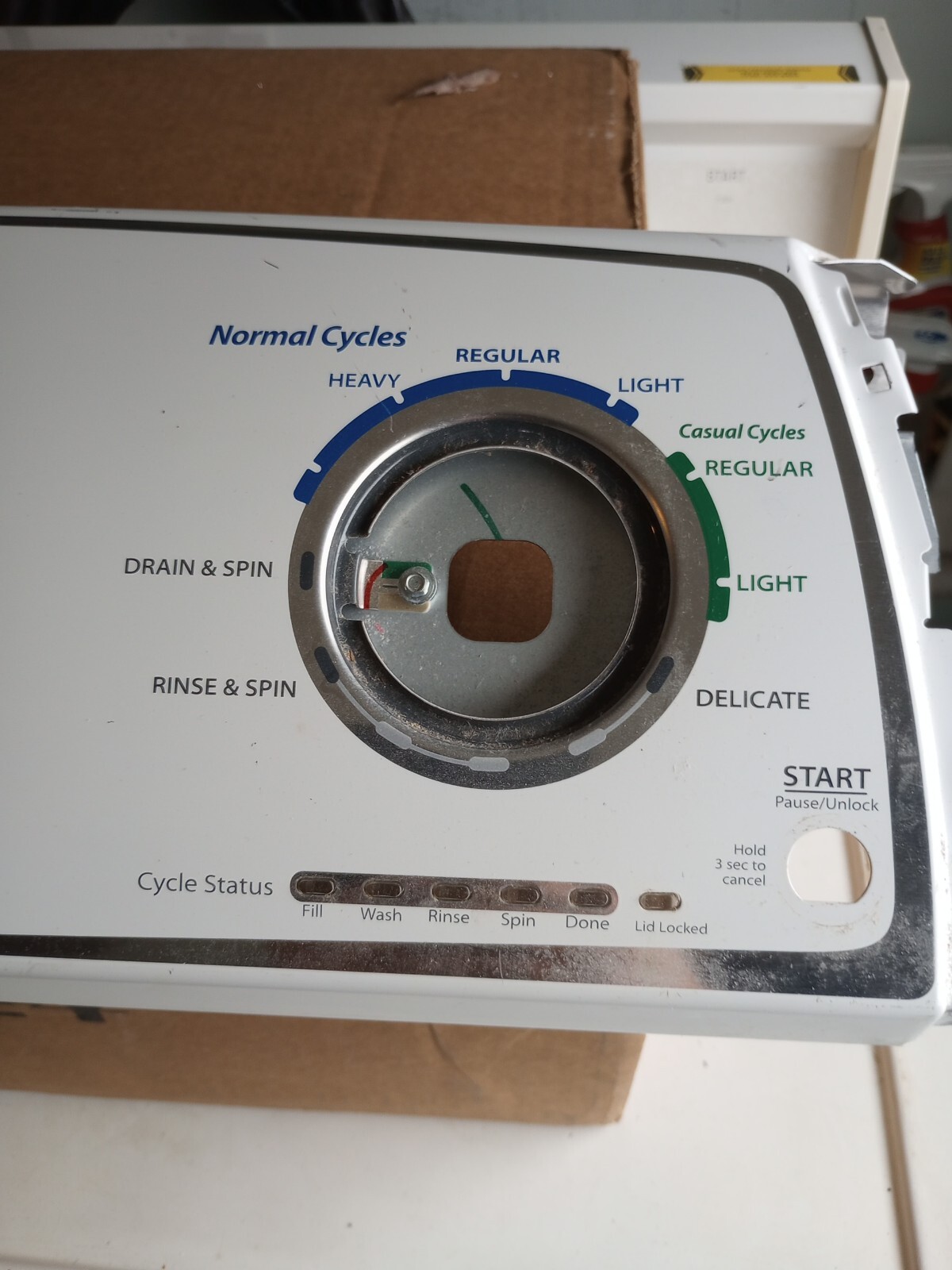 Whirlpool W10251314 Washing Machine Console Control Panel | eBay