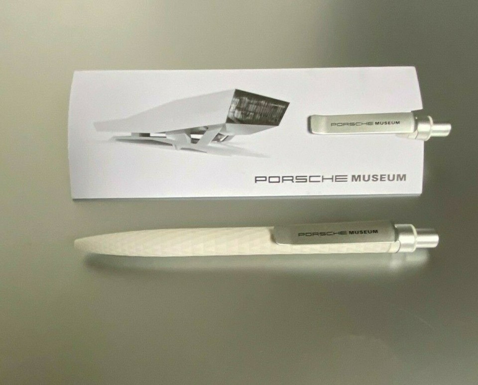 PORSCHE BALLPOINT PEN SWISS MADE BY PORSCHE FOR 992 Glove Box | eBay