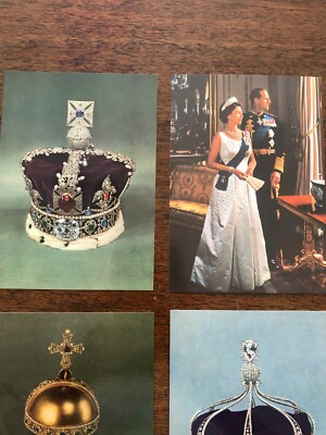 Collection of 6 ROYAL POSTCARDS featuring CROWN JEWELS | eBay UK
