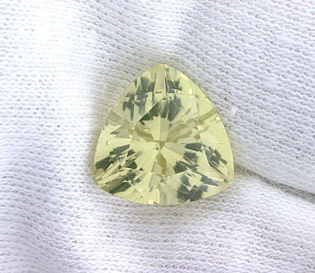 12mm Trilliant Trillion Triangle Lemon Citrine Gem Stone Gemstone ...
