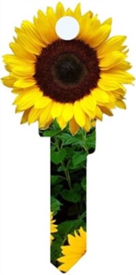 Sunflower Shaped House Key Blank - Sunflowers - Key | eBay Australia