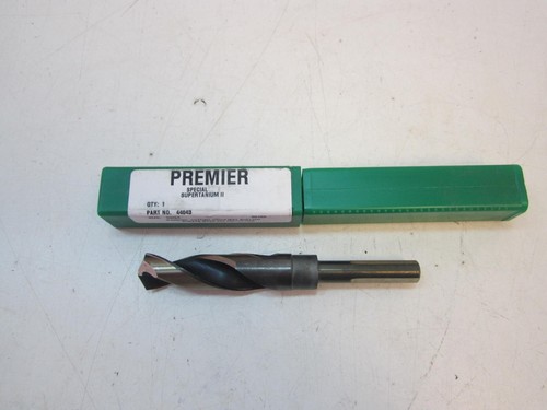Premier (44043) Special Supertanium ll Reduced Shank 53/64" HSS New ...