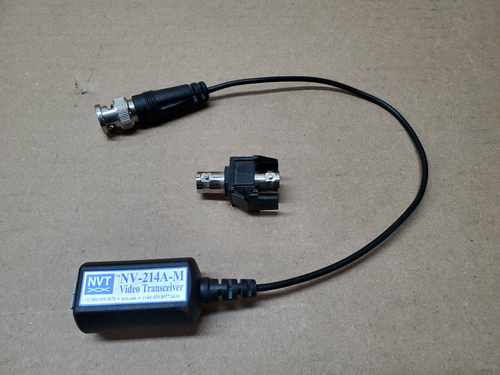 NVT NV-214A-M Twisted-Pair Video Transceiver | For CCTV | Coaxial BNC ...