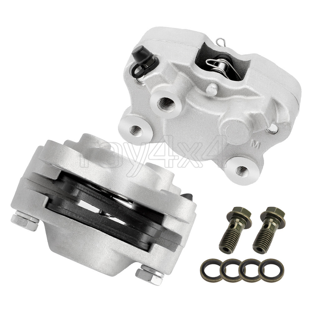 Front Brake Calipers & Pads for Arctic Cat 250 300 375 400 500 Bearcat ...