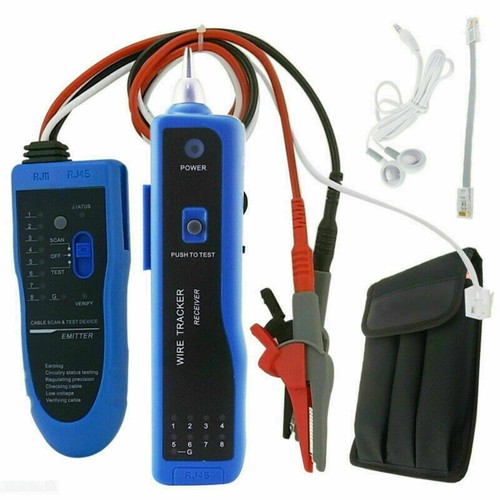 10.63“ Wire Tone Tracker Cable Telephone Wire Coaxial Emitter Alligator ...