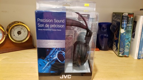 NEW JVC HA-RX700 Precision Sound over the ear stereo headphones $49.95 ...