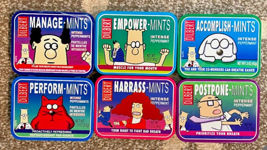 Lot of 6 Tins Dilbert Breath Mints - Empty Tins | eBay