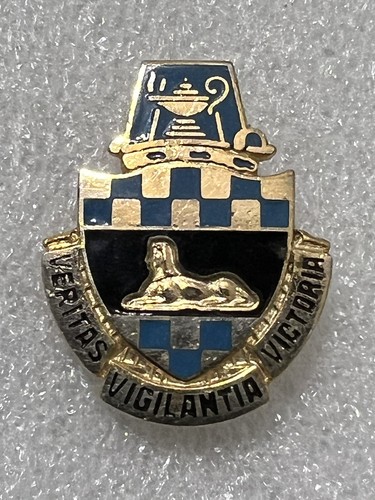 US Army Intelligence Center and School Pin Crest | eBay
