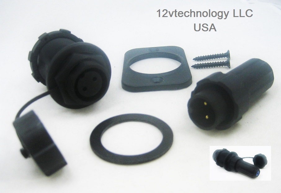 12 Volt 2 Pin Plug And Socket