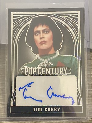 2024 Leaf Pop Century Tim Curry Auto /3 Rocky Horror Clue SSP | eBay