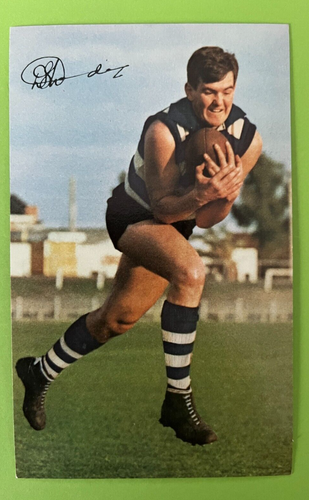 DOUG WADE 1965 Mobil Petrol Football - AFL HOF - CATS (7-Near Mint ...