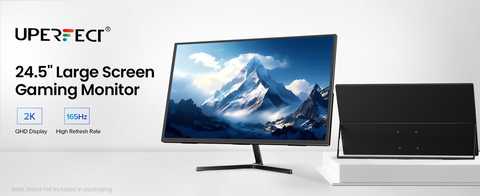 UMax 24 - 24.5 Inch 2K Desktop Computer Monitor 165Hz Wall Mounted IPS ...