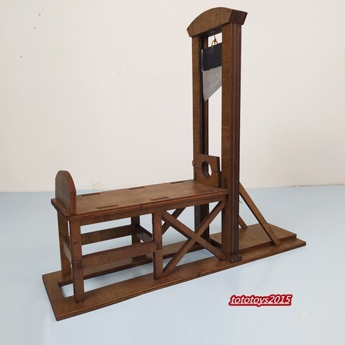 1/12 Scene Wood Guillotine Model Accessories Fiit 6'' Action Figure ...
