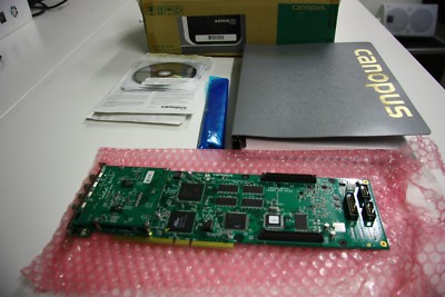 CANOPUS EDIUS SD SDRX-E1 RX-E1 RX1 PCI 66 SLOT SD SDI WITH EDIUS ...