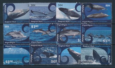 [113795] Aitutaki Cook Islands 2012 Marine life Humpback whale Dolphin ...