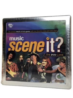 NEW Music Scene It? The DVD Game Collectible Tin Hologram Sealed | eBay