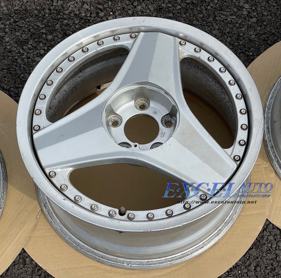 ENKEI INTOWNER SELBACH TRI SPOKE WHEEL SET 5X114.3 17X8 17X9 ET42 ET45 ...