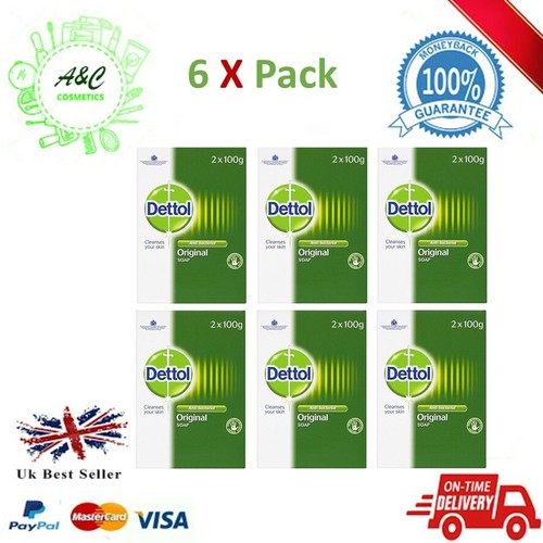 Dettol Soap 6 x Twin Pack, boxed (12 bars 100g Each Bar ) | eBay Australia