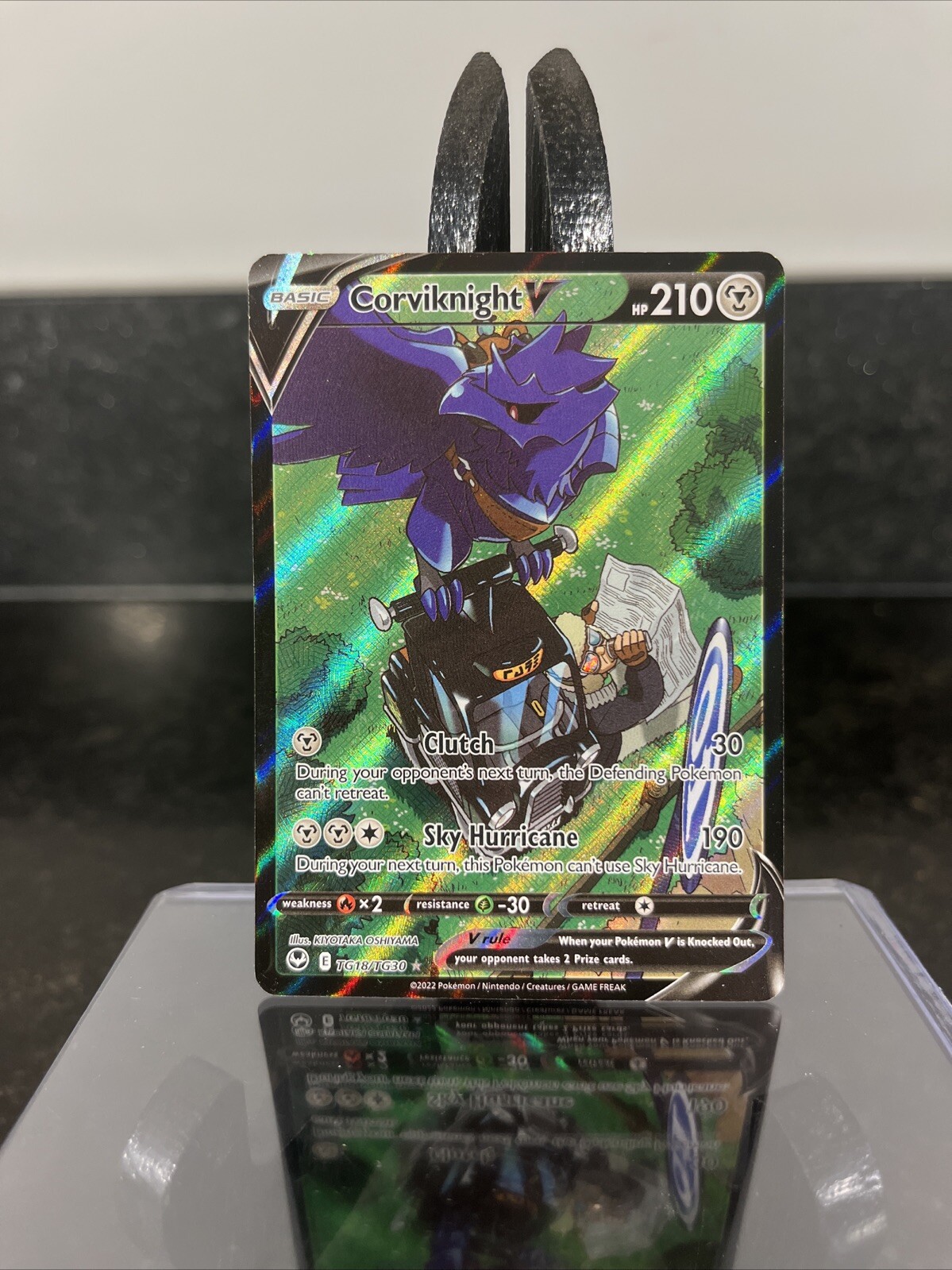Pokémon TCG Corviknight V Swsh12: Sword & Shield - Silver Tempest ...