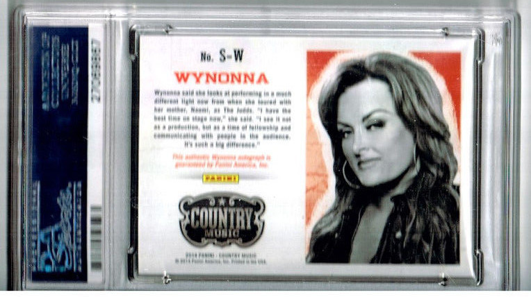 2014 Panini Country Wynonna Signatures - Red PSA 9 | eBay