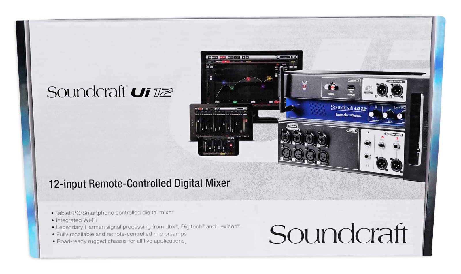 Soundcraft Ui12 12-channel Digital Mixer With Wireless Control for sale ...